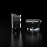 China PC Material TIR LED Lens with 36° Beam Angle and 88% Efficiency for Wall Washer Lamps for sale