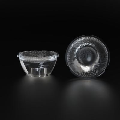China PC Material LED Lens for Wall Washer with 24° Anti-Glare and 88% Efficiency for sale