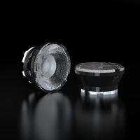 China 40mm Diameter PC Material TIR Optic LED Lens with 36° Viewing Angle for Anti-Glare Wall Wash Lighting for sale