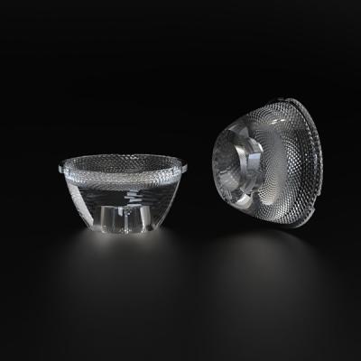 China 45mm Diameter PC Material TIR LED Lens with 24° Anti-Glare for Spot Lights and Downlights for sale