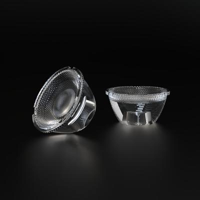 China 45mm COB LED Lens with 88% Efficiency for Soft Light in TIR Optic Design for sale