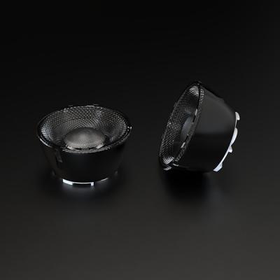 China 15 Degree Anti Glare TIR Optic LED Lighting Lens with 88% Efficiency for COB Light Sources for sale