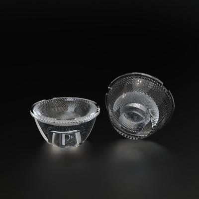 China PC Material COB Lens 50mm with 60° VA and Low UGR for Soft Light Spot for sale
