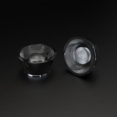 China 50mm Diameter COB LED Lens with 15 Degree Anti Glare and RoHS Certified for Soft Light Spot for sale