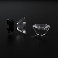 China 8 Degree Viewing Angle PMMA Material COB LED Lens 35mm Diameter for Recessed Light for sale