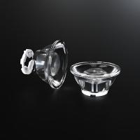China 15 Degree PMMA TIR LED Optical Lens for COB LED 35mm Diameter Down Light for sale