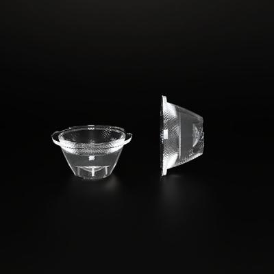 China Super Bright 35mm Diameter Anti-Glare LED Lighting Lens for COB LED TIR Lens for sale