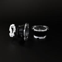 China Bridgelux Compatible 35mm COB LED Lens with 8° Smallest Beam Angle and Anti-Glare TIR Optics for sale