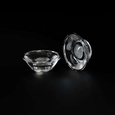 China Luminus COB LED Lighting Lens with 15° Narrow Beam Angle PC Material and 88% Efficiency for Downlight for sale