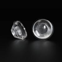 China PC Material 55° Wide Angle LED Lens with 88% Efficiency for Bridgelux COB Ceiling Lamps for sale