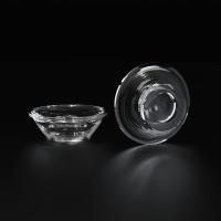 China Low Glare 50 Degree SMD LED Lens PC Material for Hotel Downlight 55mm TIR Lens for sale