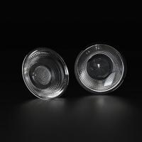 China 55mm Diameter 60 Degree PC Material LED Lens for Wide Angle SMD LED Applications for sale