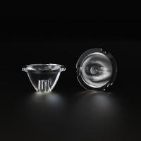 China Diameter 23mm LED Optical Lens with 24 Degree Viewing Angle and 92% Efficiency for Linear Spot Lamps for sale