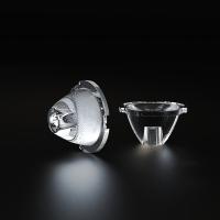 China Diameter 23mm LED Optical Lens with 24 Degree Viewing Angle and 92% Efficiency for Linear Spot Lamps for sale