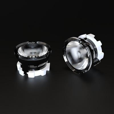 China 24° Viewing Angle TIR Lens with PMMA Material and 92% Efficiency for Linear Spot Lamp for sale