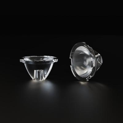 China 36 Degree Viewing Angle LED Spotlight Lens with 23mm Diameter and Anti Glare for Linear Spot Lamp for sale