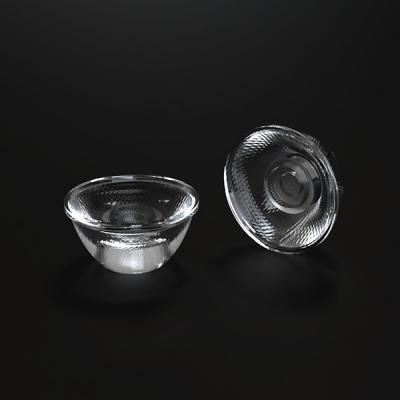China No Glare 35mm Diameter LED Lens with 88% Efficiency for Restaurant Tracking Light for sale