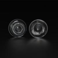 China 50° Wide Beam Angle 45mm Diameter LED Lens with 88% Efficiency for Tracking Light for sale