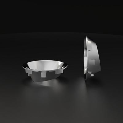 China Anti Glare PC Material Gun Black LED Light Reflector for Ceiling and Indoor Lighting for sale
