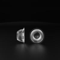 China 60° Wide Viewing Angle COB Lens with PC Material and High Light Transmittance for Downlight Applications for sale