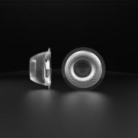 China 60 Degree Wide Beam Angle PMMA TIR LED Lens Optics with High Light Transmittance and ROHS Certification for sale