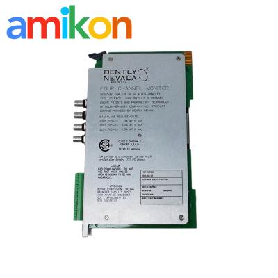 China Bently Nevada 2201/03-01 Four-Channel Monitor Module for Continuous Vibration Monitoring with PLC-5 System Integration and Dual-Level Protection for sale