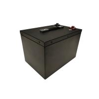 China Outdoor Solar Lifepo4 Battery Pack 12V 100Ah for Motor Homes with Grade A Lithium Cells for sale