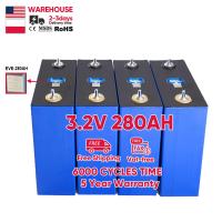 China Grade A 3.2V 280Ah LiFePO4 Lithium Iron Phosphate Battery with Screw Terminal for Car RV Ebike for sale