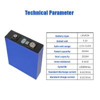 China 3.2V 272Ah Lithium Ion Battery with Screw Terminal and Deep Cycle Lifepo4 Prismatic Cell for sale