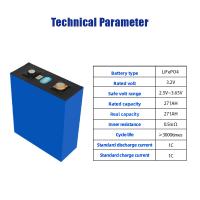 China 3.2V 280Ah Lifepo4 Battery Deep Cycle Prismatic Phosphate Cell with Screw Terminal for Solar Energy Storage for sale