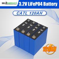 China CATL 120Ah 3.2V LiFePO4 Lithium Iron Phosphate Battery with 3500 Cycles for Solar Energy Storage for sale