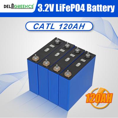 China CATL 120Ah 3.2V LiFePO4 Lithium Iron Phosphate Battery with 3500 Cycles for Solar Energy Storage for sale