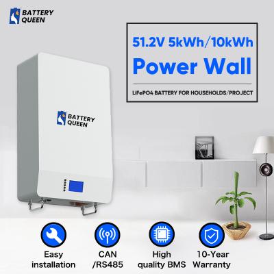 China Stock Free Shipping Las Vegas Powerwall EVE Home Solar Energy System 16S1P 51.2V 100ah 110v for sale