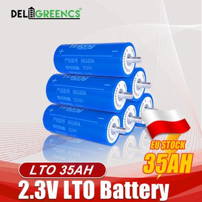 China Poland Stock 25000 Cycle Life 35ah Capacity 6C Fast Charging Lithium Titanate Battery Yinlong LTO Cells for Electric Car for sale