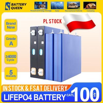 China Fast Delivery Poland EU Stock CATL 100AH 3.2V Lifepo4 Lithium Phosphate Battery Cell For Scooter for sale