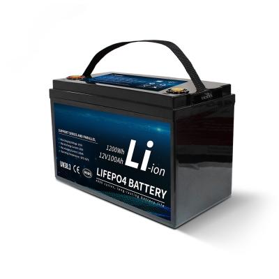 China Onboard 12.8V 100ah Finished Completed BMS Lithium Lifepo4 Battery For RV Solar for sale