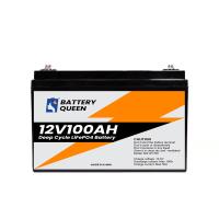 China 12V 100ah Lifepo4 Lithium Batteries With 10A Charger Free For Solar System EV for sale