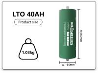 China 20C Peak Discharge LTO 60165 Cells 2.4V 37AH 40AH Fast Charging For Car Audio System for sale
