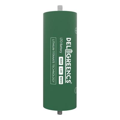 China 20C Peak Discharge LTO 60165 Cells 2.4V 37AH 40AH Fast Charging For Car Audio System for sale
