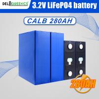 China CALB 3.2V 280Ah Lifepo4 Prismatic Cell with 9000 Cycles for E Car and Solar Energy Storage for sale