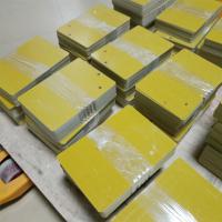 China 3240 Yellow Epoxy Glass Fiber Board Insulation Epoxy Board For Electric Insulating Materials Fr4 Sheet For Battery Cells for sale