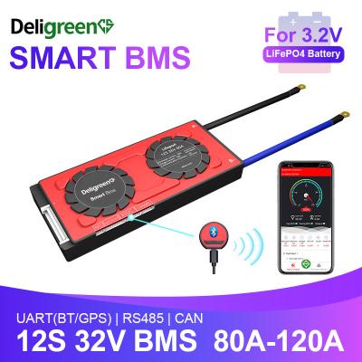 China Daly Lfp Lithium Battery Pack 12S 36V 120A Storage Solar Management System Electric Vehicle Lifepo4 Li-Ion Balancer BMS for sale