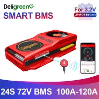 China Daly 24S 120A Battery Management System BMS for Li-On E-Bike Lifepo4 Battery Pack with Fan for sale