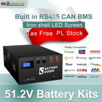 China 16S 280Ah Lifepo4 Battery with 48V 200A BMS and Active Balancing for DIY Solar Energy Storage for sale