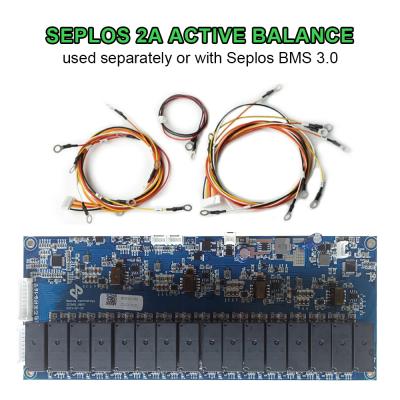 China Seplos 3.0 BMS Board PCB Active Balancing 2A 48V 200A CAN 485 LCD for sale