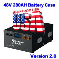 China US Stock 51.2V 280Ah Metal Enclosure Lifepo4 Lithium Battery Kits ABMS DIY for sale