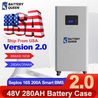 China 16 Pcs EVE USA Stock 48V 280ah DIY Lifepo4 Lithium Standing 200A BMS for sale