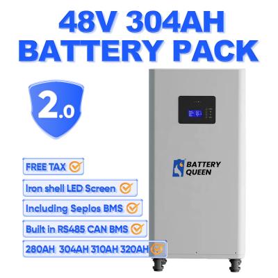 China 51.2V 16S EVE 304ag DIY Lifepo4 Lithium battery Standing Kits Parallel for sale