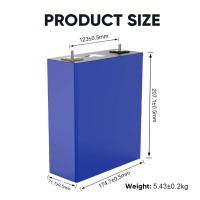 China China to Ukraine Grade A+ 3.2V 280AH LiFePo4 Battery-32pcs for sale