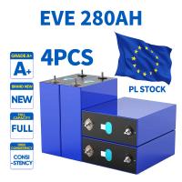 China EU Stock 8000 Cycles 3.2V 280AH LiFePo4 Battery-4pcs for Renewable Energy Systems for sale